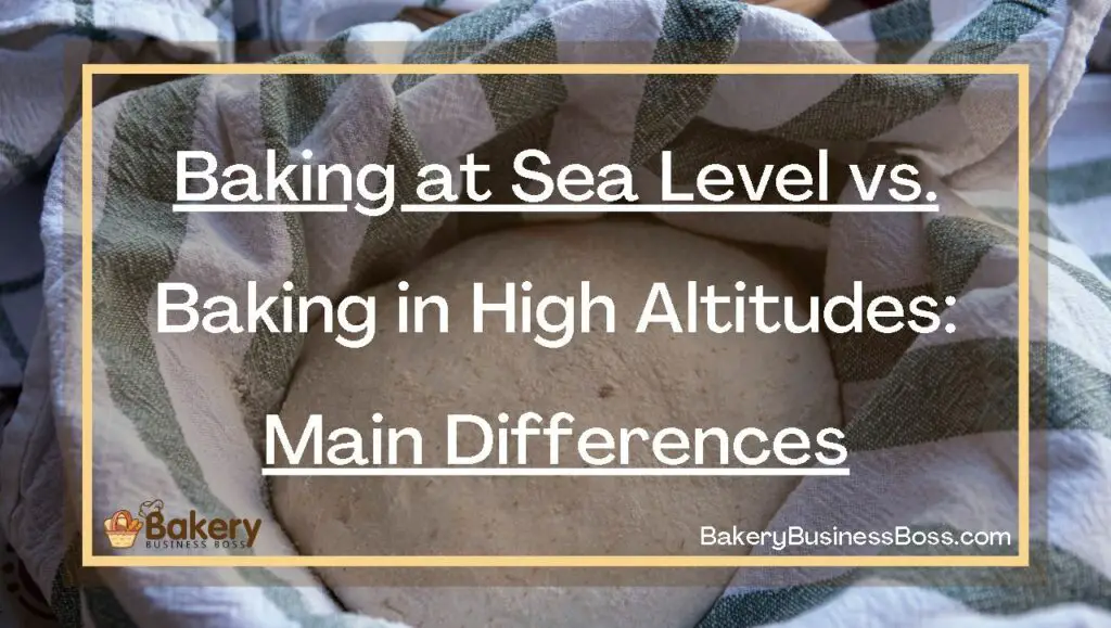 Baking at Sea Level vs. Baking in High Altitudes: Main Differences ...