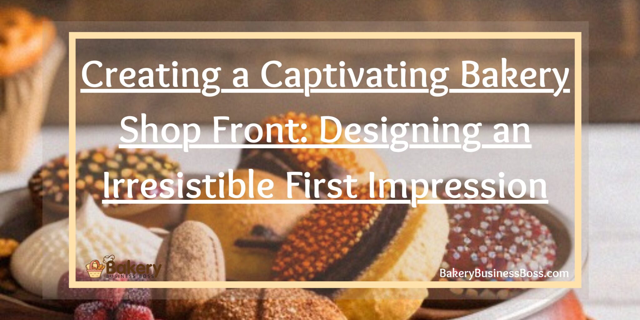 Creating a Captivating Bakery Shop Front: Designing an Irresistible ...