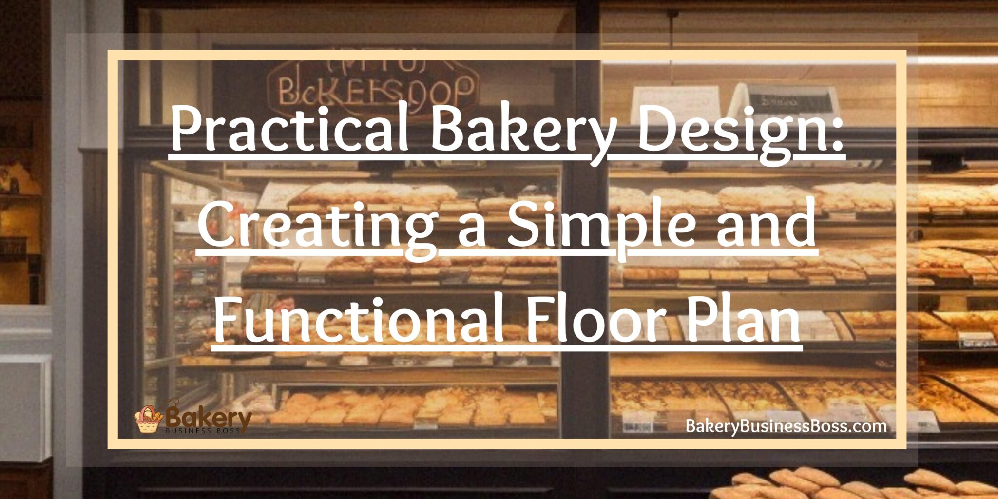 Practical Bakery Design: Creating a Simple and Functional Floor Plan ...