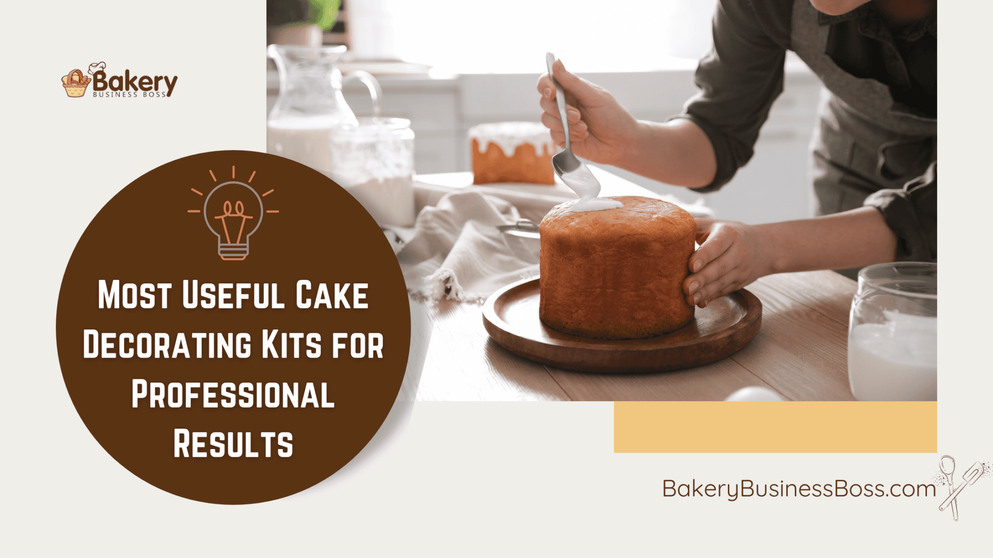 Most Useful Cake Decorating Kits for Professional Results | Bakery ...